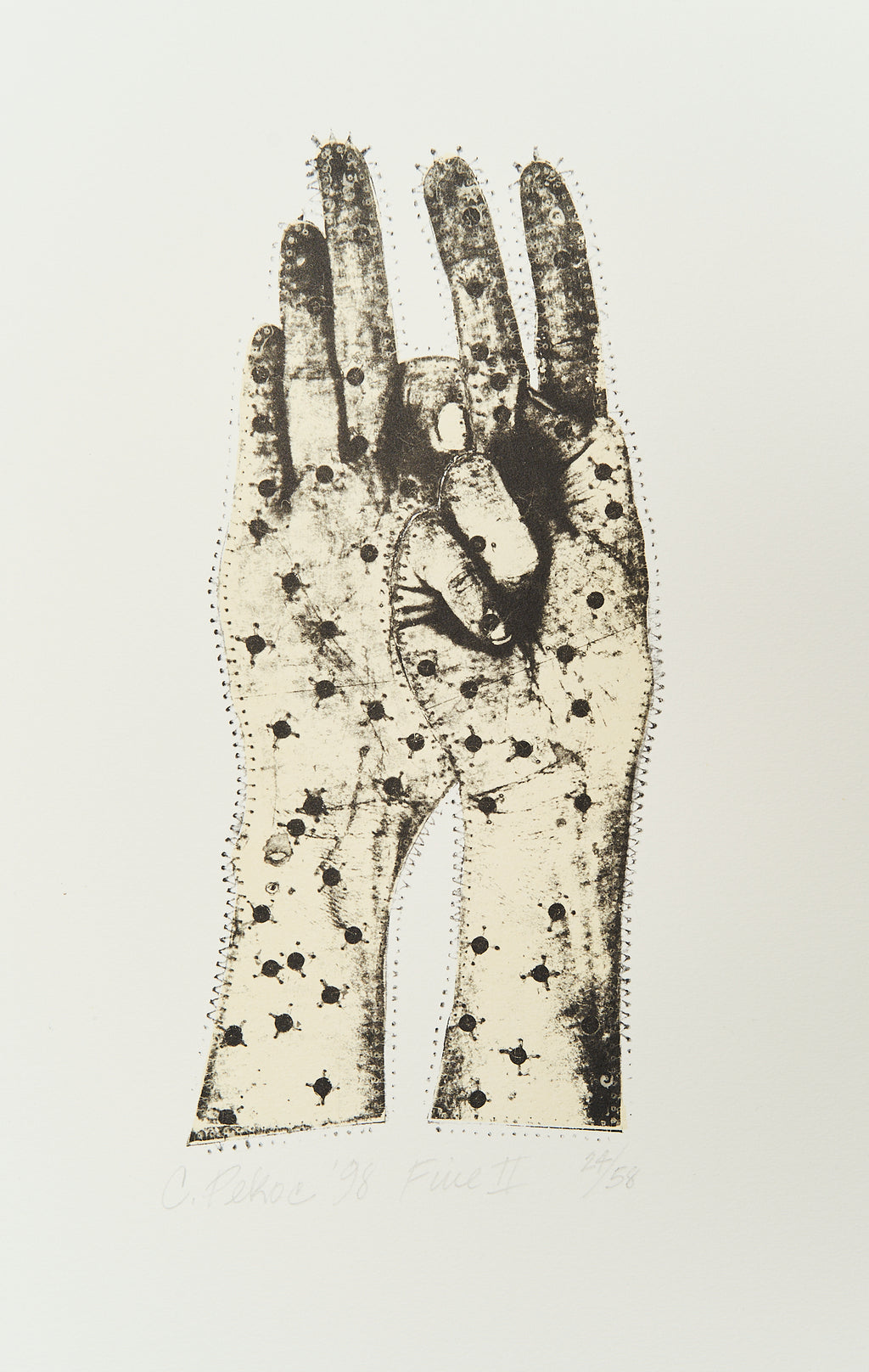 Christopher Pekoc: Five (State II) [cream]